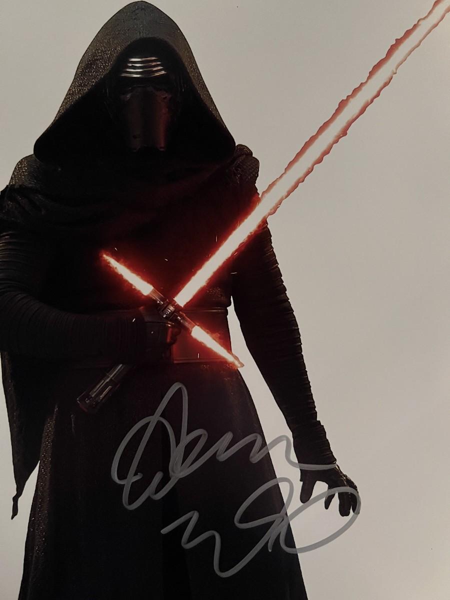 Star Wars Adam Driver signed photo | EstateSales.org