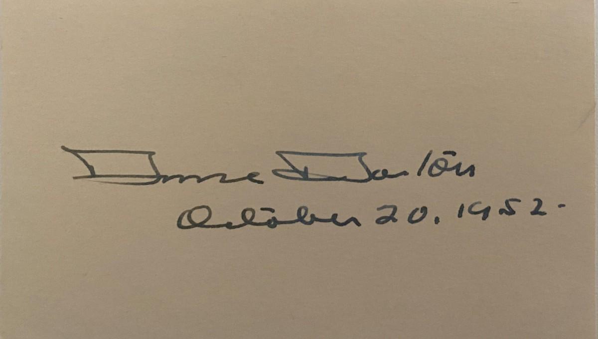 Bruce Barton original signature | EstateSales.org