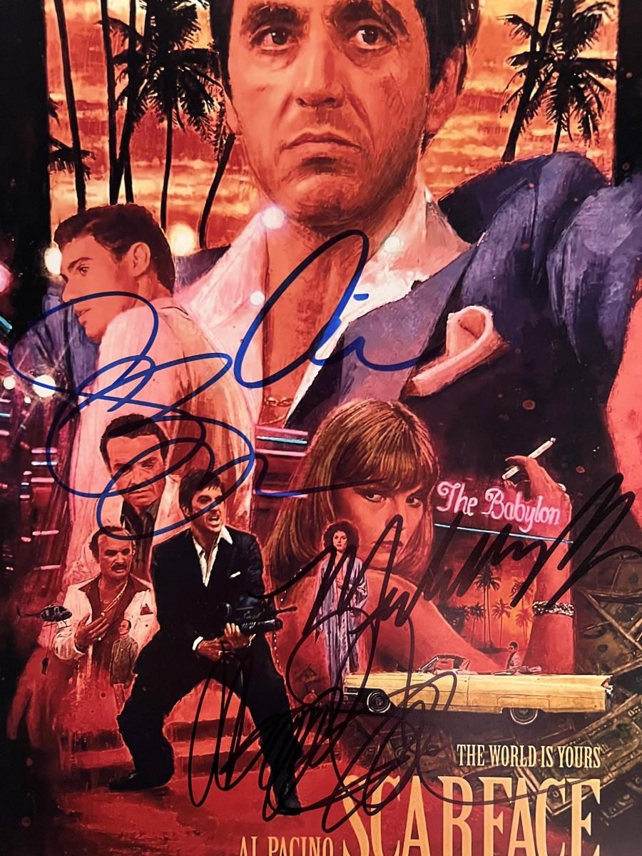 Scarface cast signed photo | EstateSales.org
