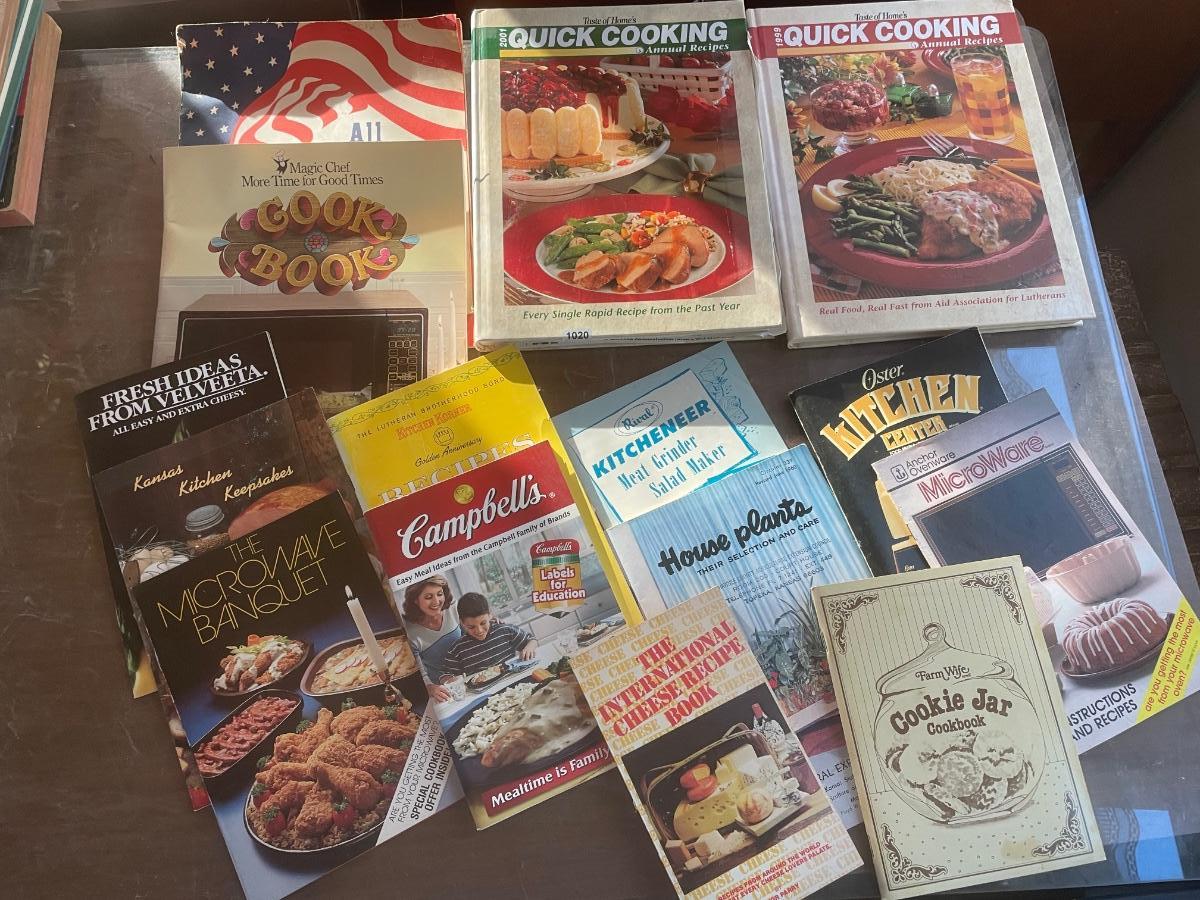 Cook book assortment | EstateSales.org