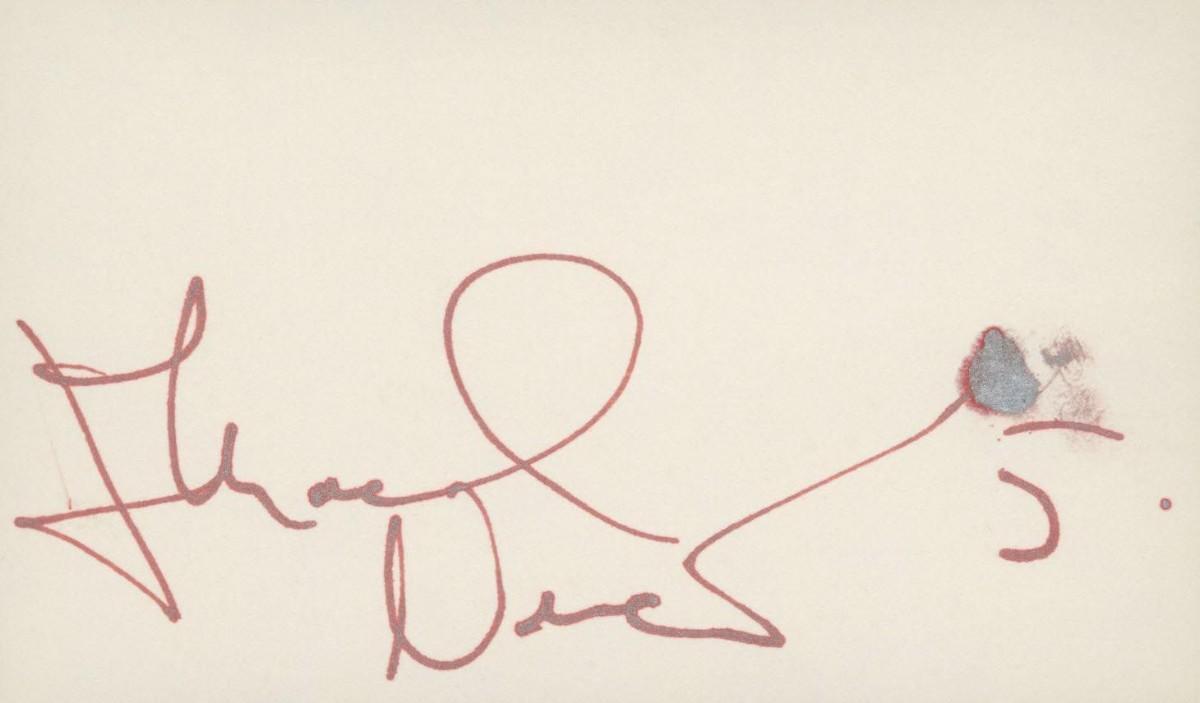 Jan Michael Vincent signature cut | EstateSales.org