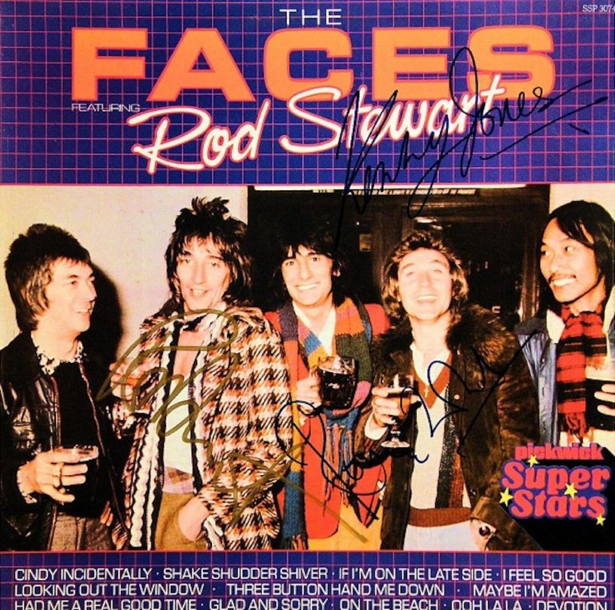 The Faces Featuring Rod Stewart signed album | EstateSales.org