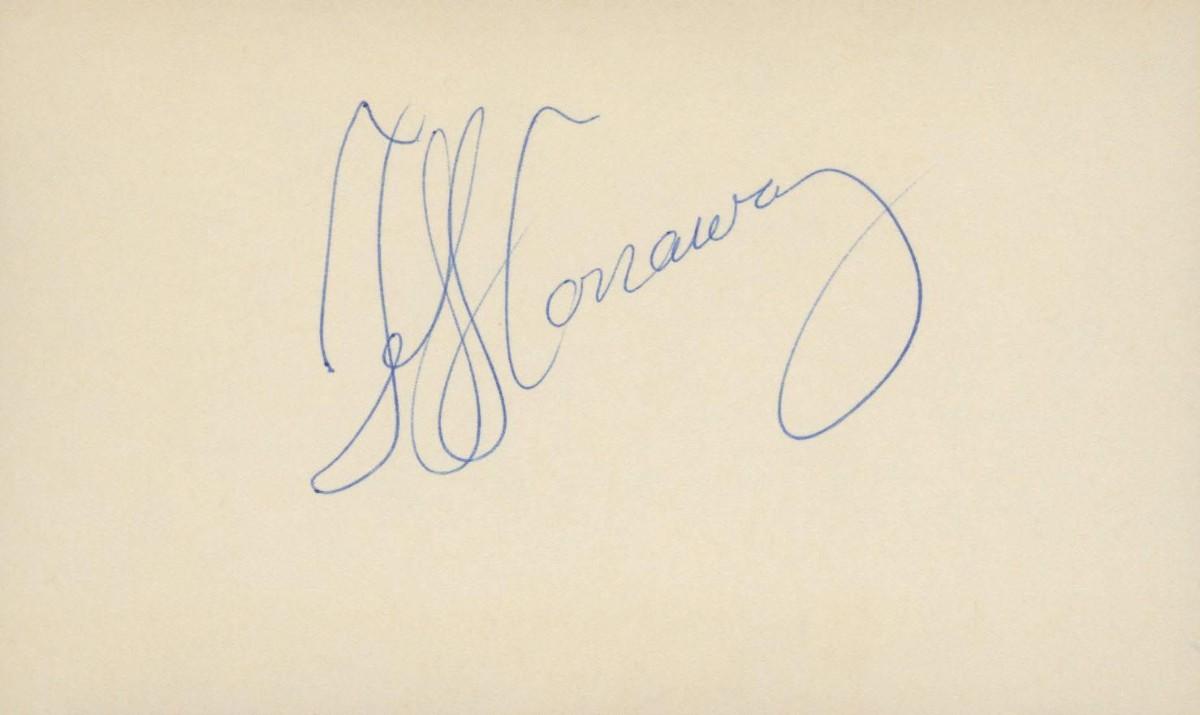 Grease Jeff Conaway signature cut | EstateSales.org