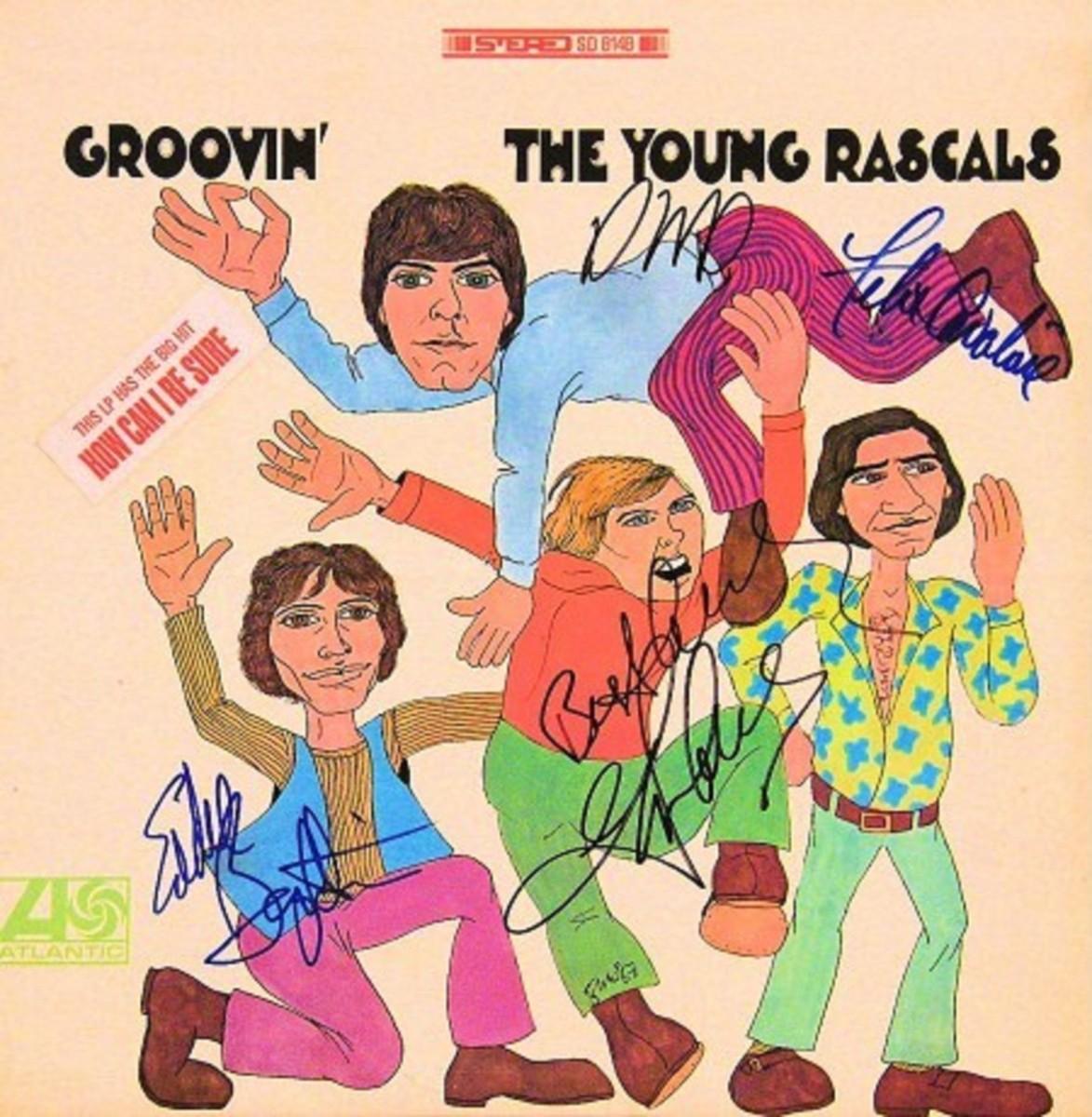 The Young Rascals signed "Groovin" album | EstateSales.org