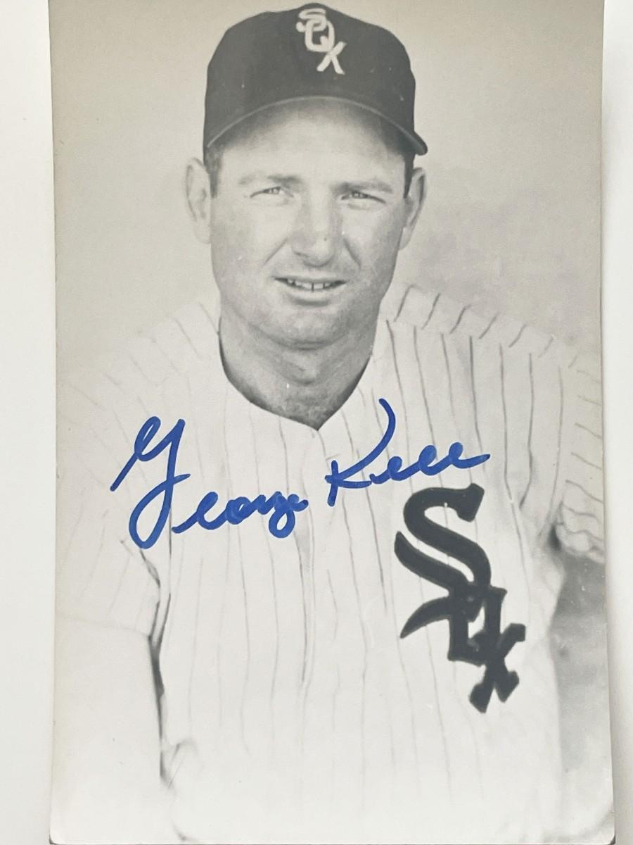 George Kell signed photo post card | EstateSales.org