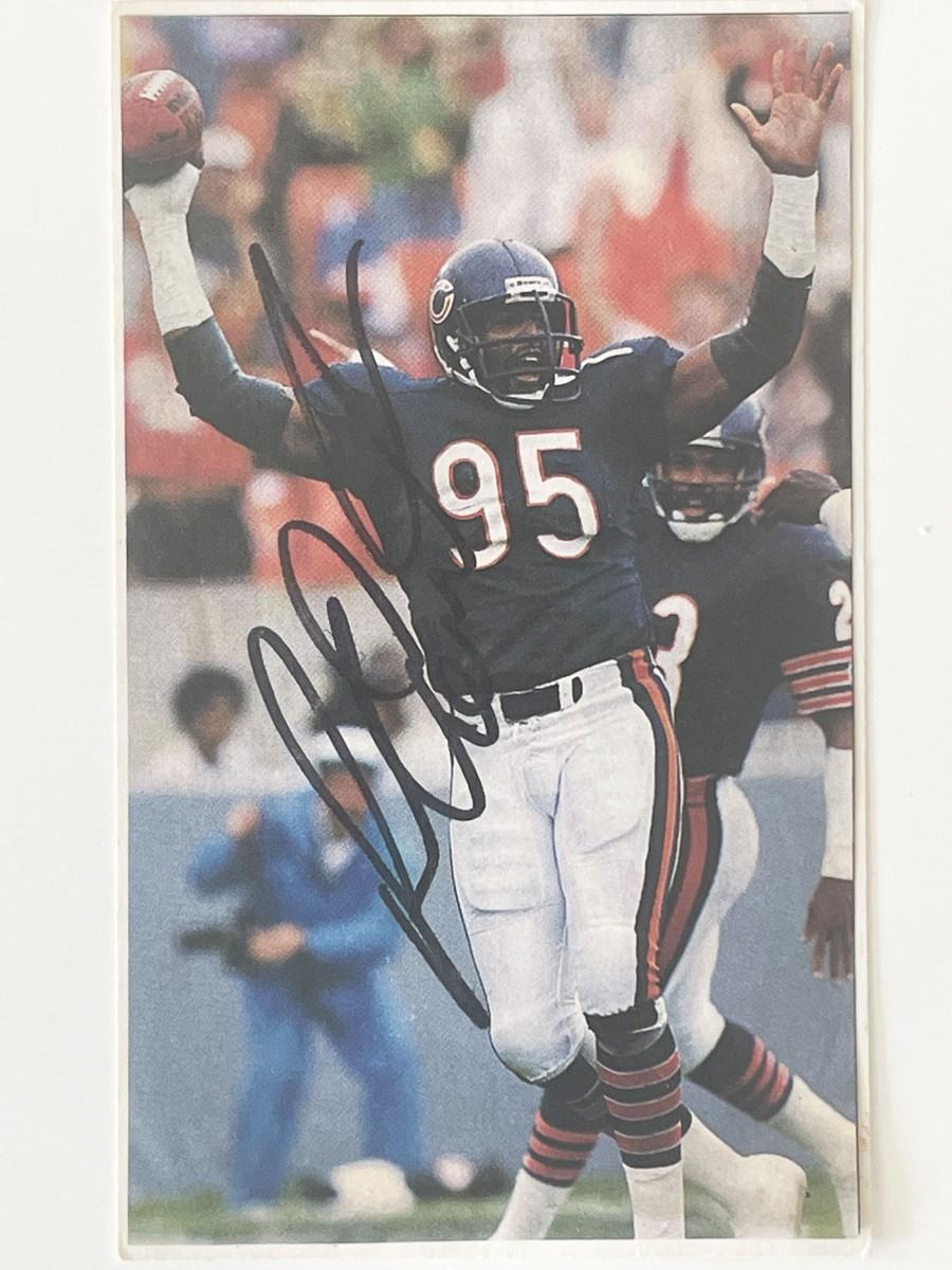 Bears defensive end Richard Dent signed photo | EstateSales.org