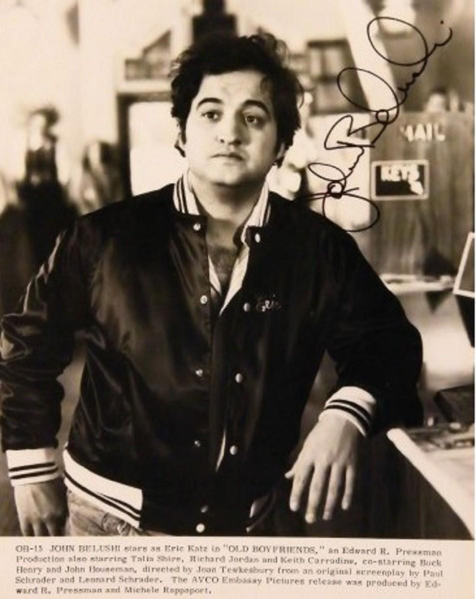 Animal House John Belushi signed movie still photo | EstateSales.org