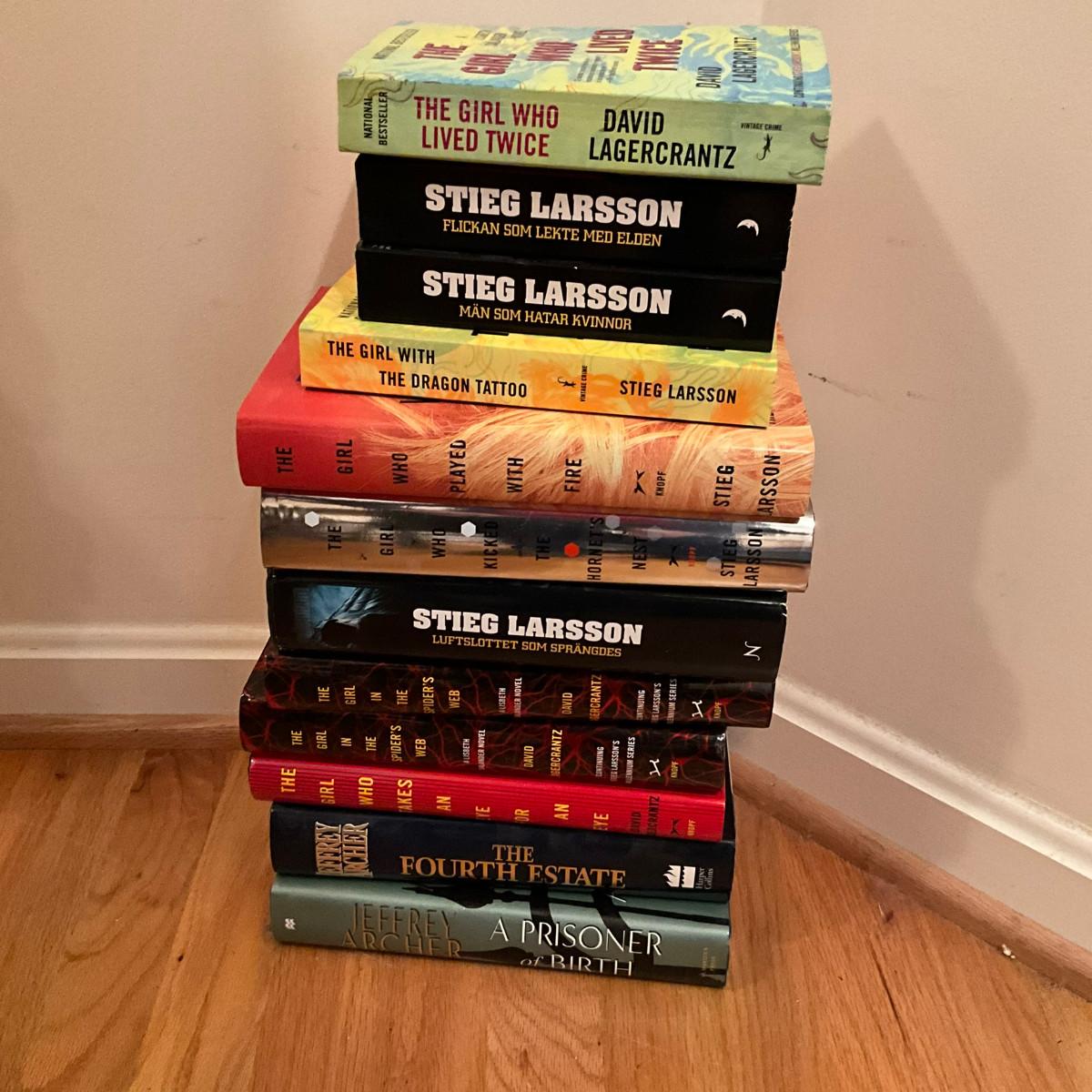 749 David Lagercrantz & Stieg Larsson Hard Back Books | EstateSales.org