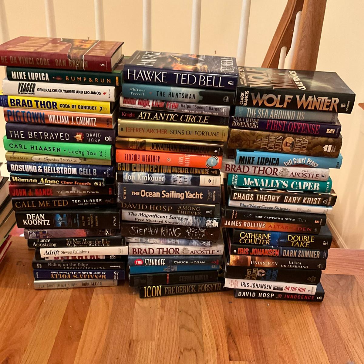 758 Lot of Various Hard Back Books | EstateSales.org