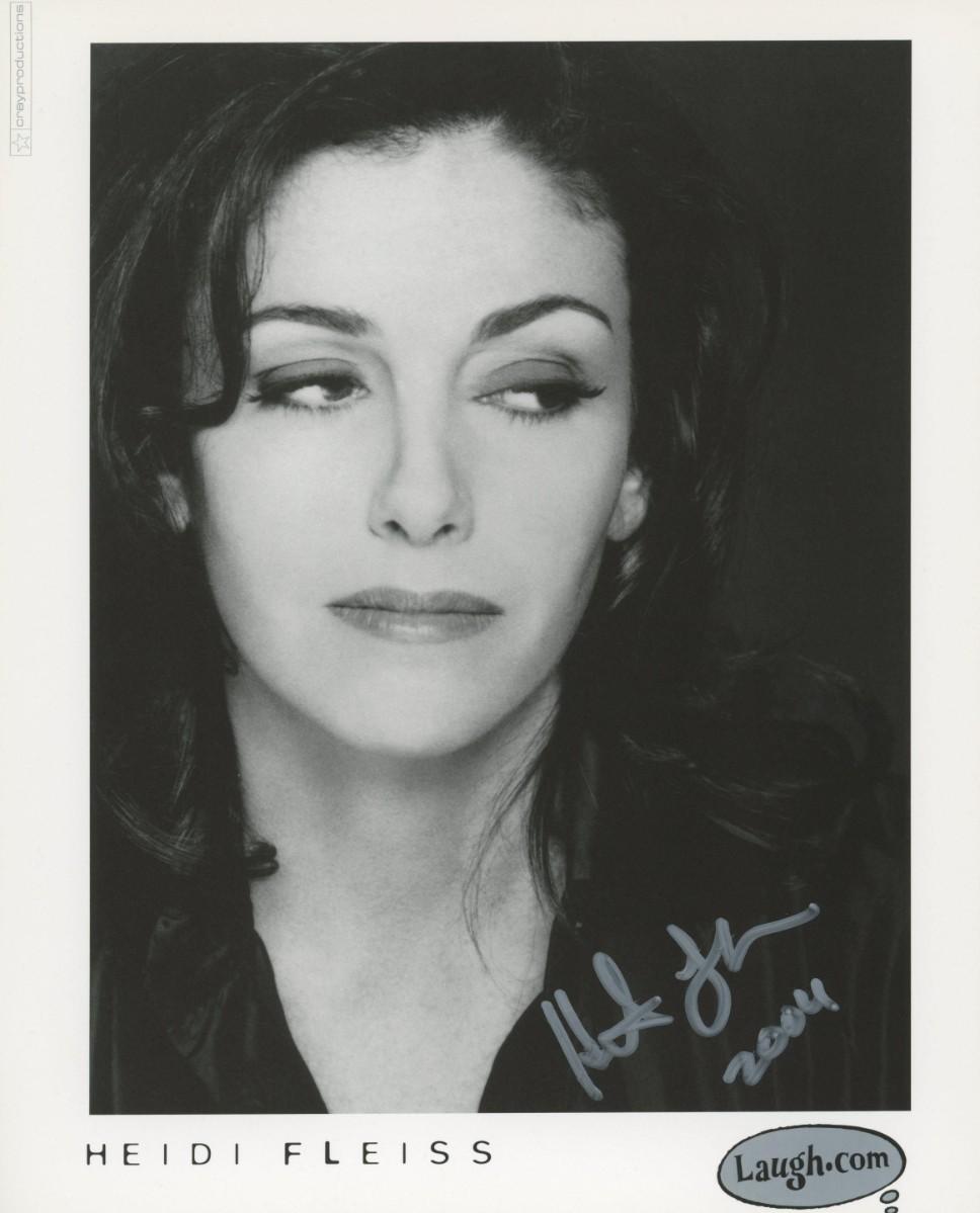 Heidi Fleiss "Hollywood Madam" signed photo | EstateSales.org