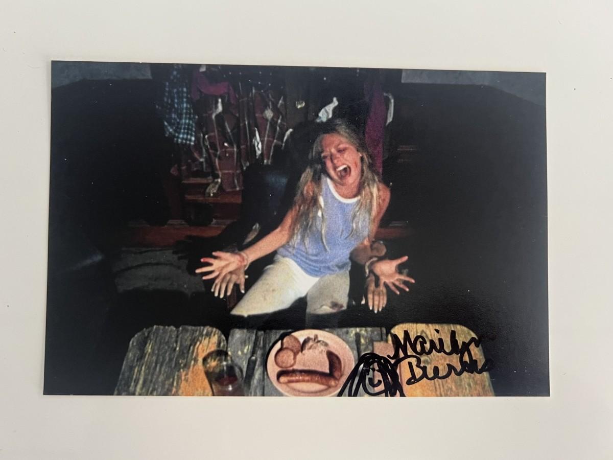 Marilyn Burns signed photo | EstateSales.org