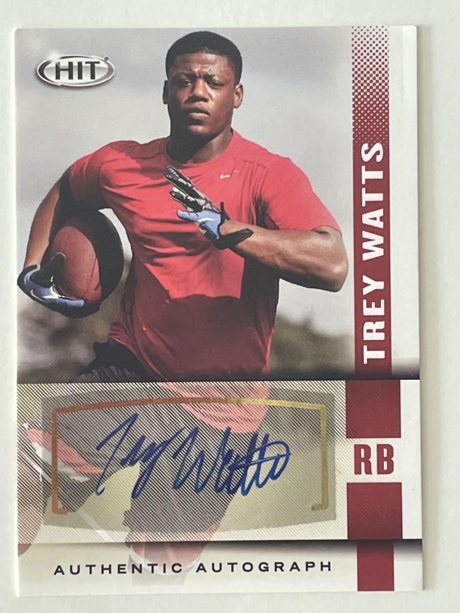 Trey Watts signed autograph card | EstateSales.org