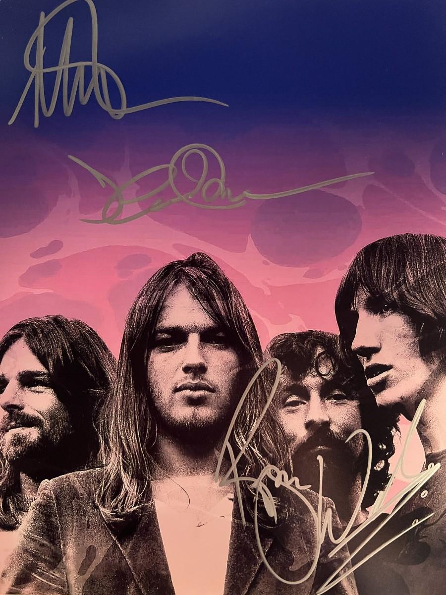 Pink Floyd band signed photo | EstateSales.org