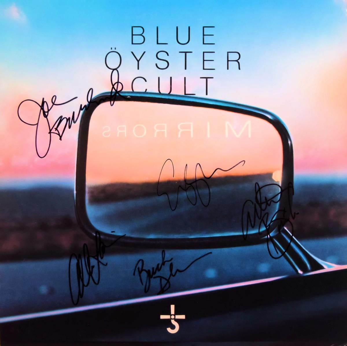 Blue Oyster Cult signed Mirrors album | EstateSales.org