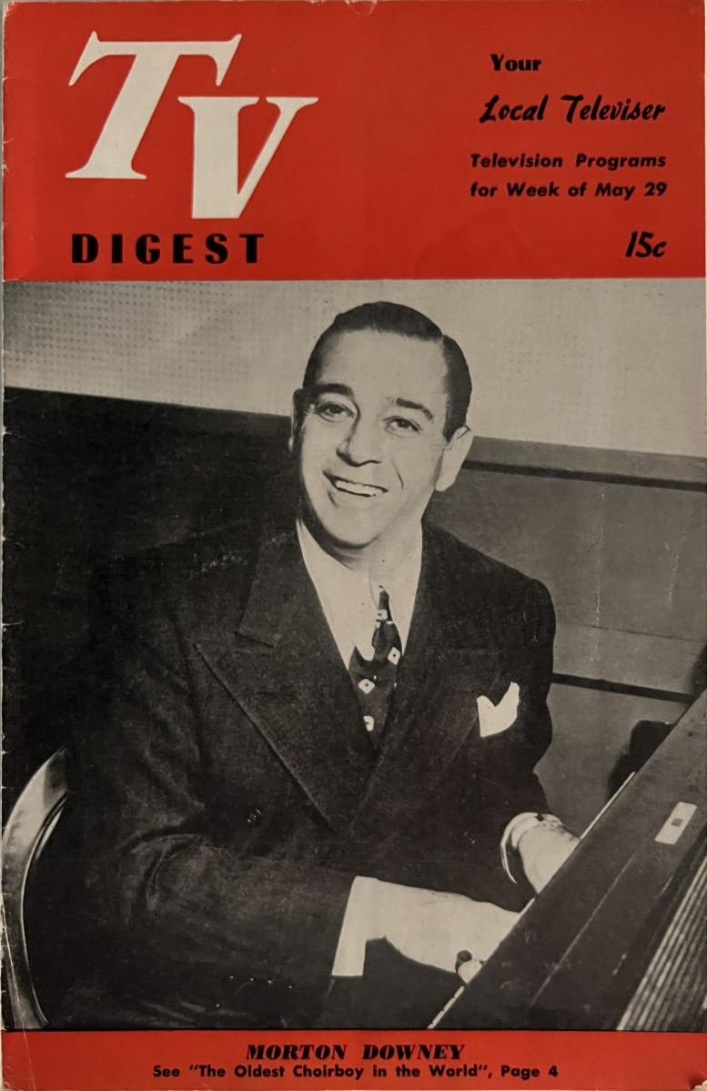 TV Digest magazine May 29, 1949 | EstateSales.org