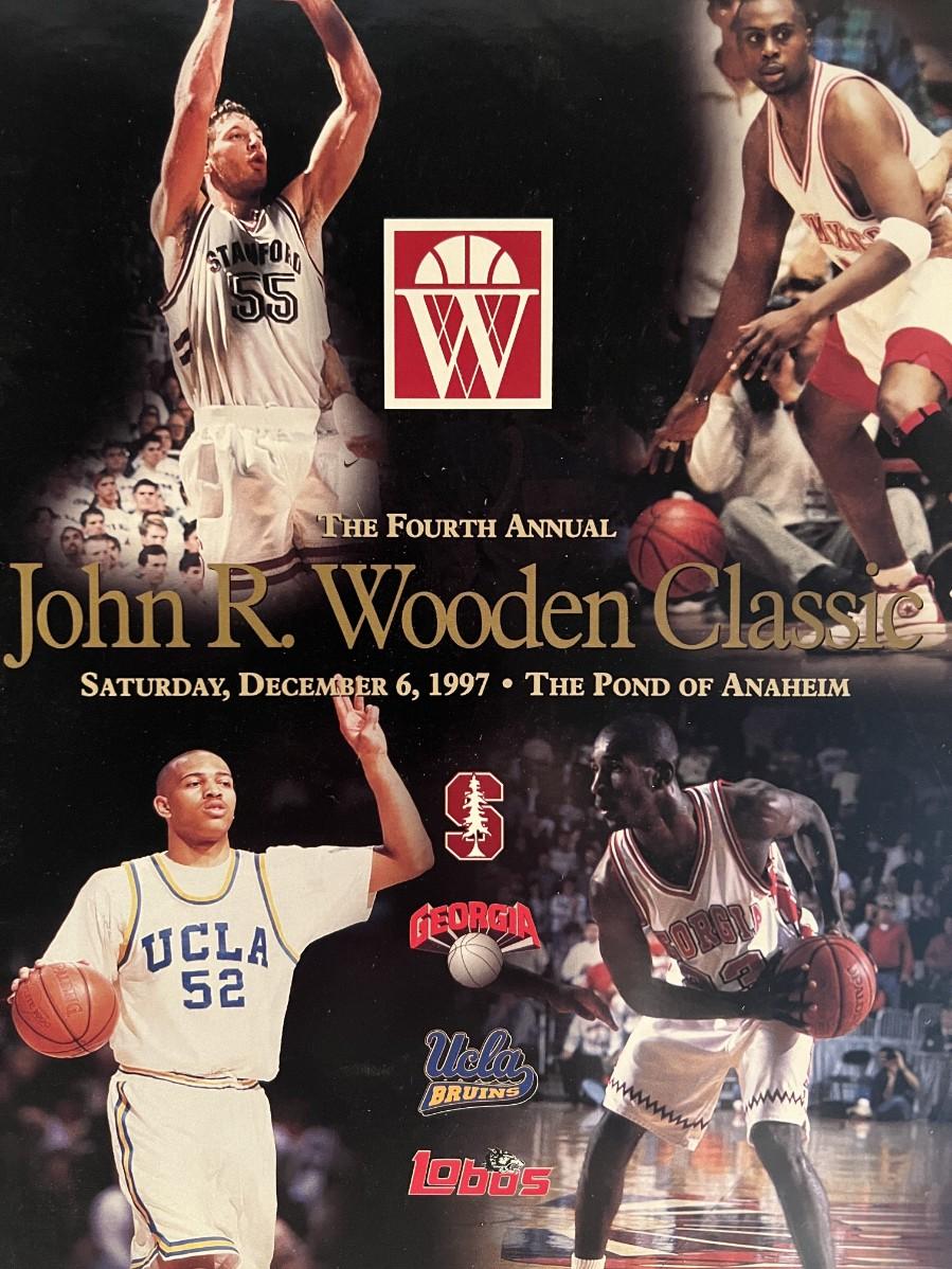 1997 John Wooden Classic program. 8x11 inches | EstateSales.org