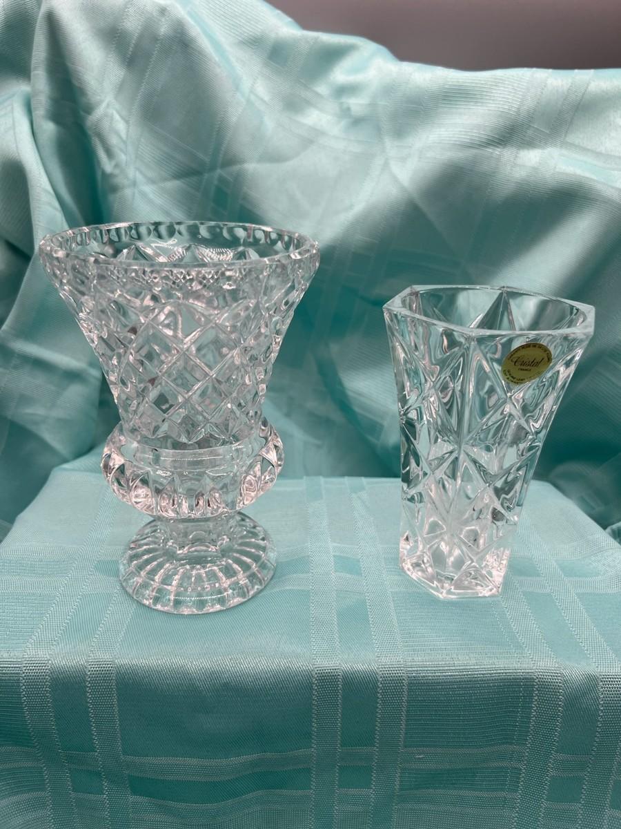 Two Crystal Vases EstateSales two-crystal-vases-estatesales