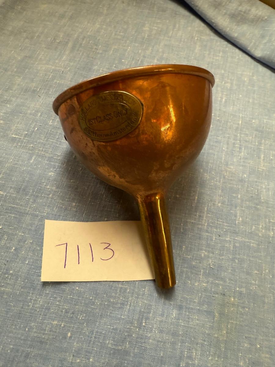 Copper funnel | EstateSales.org