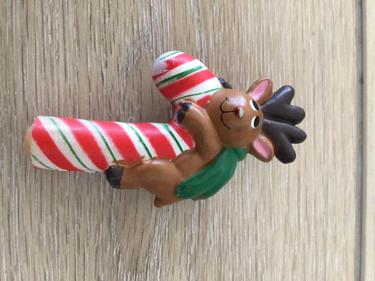 Vintage candy cane pin | EstateSales.org