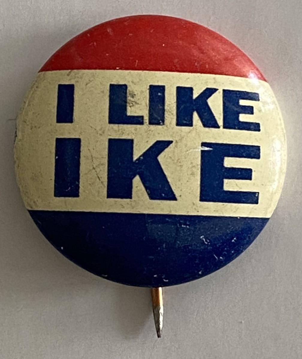 I Like Ike campaign pin | EstateSales.org