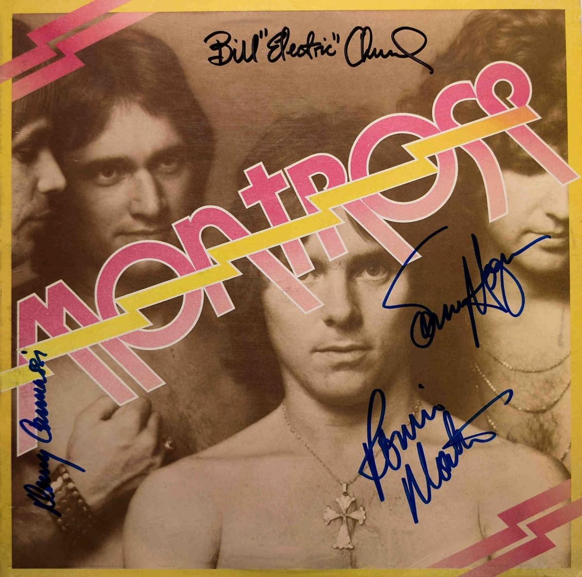 Montrose signed debut album Montrose album | EstateSales.org