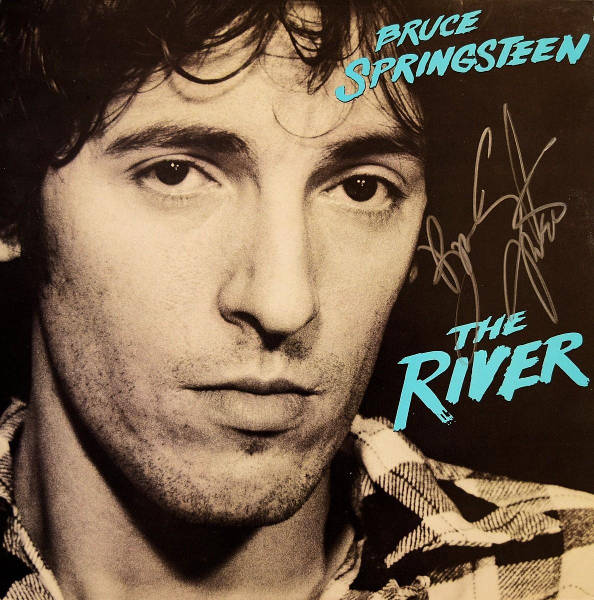 Bruce Springsteen signed The River album | EstateSales.org