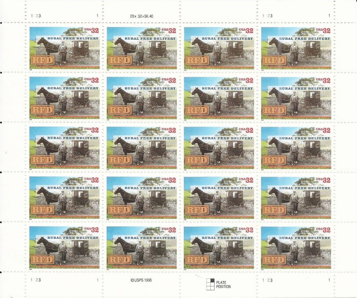 Rural Free Delivery Stamps | EstateSales.org
