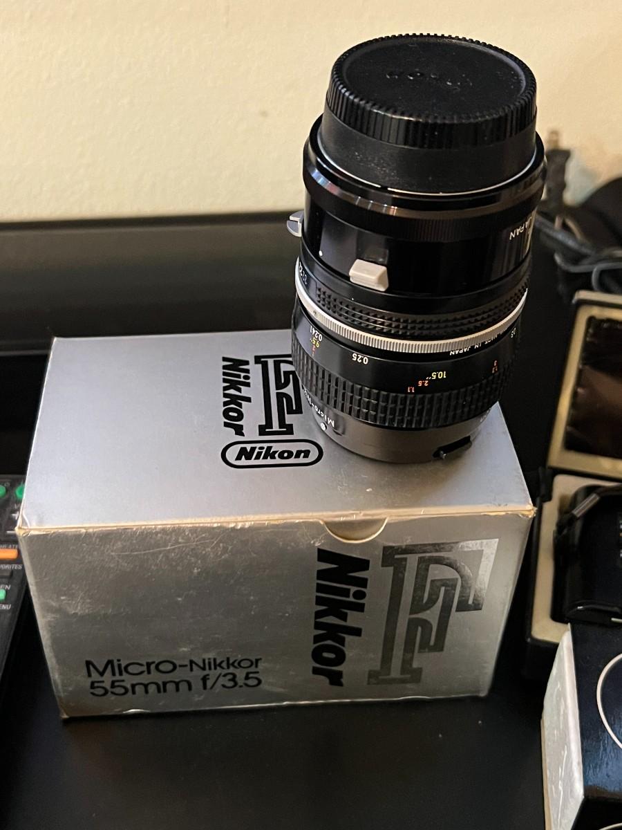 Nikkor Micro-Nikkor 55mm F/3.5 Lens | EstateSales.org
