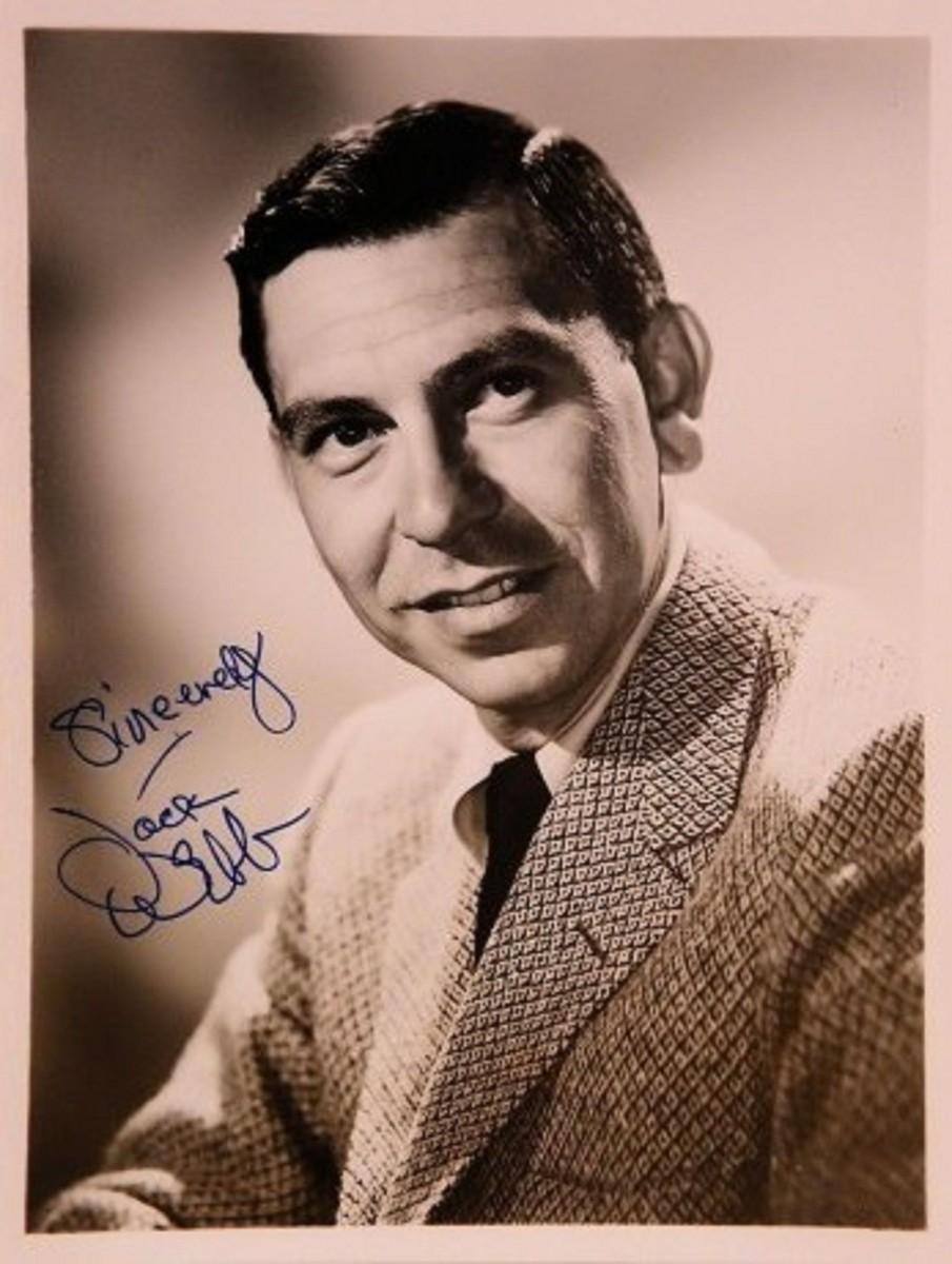 Jack Webb signed portrait photo | EstateSales.org