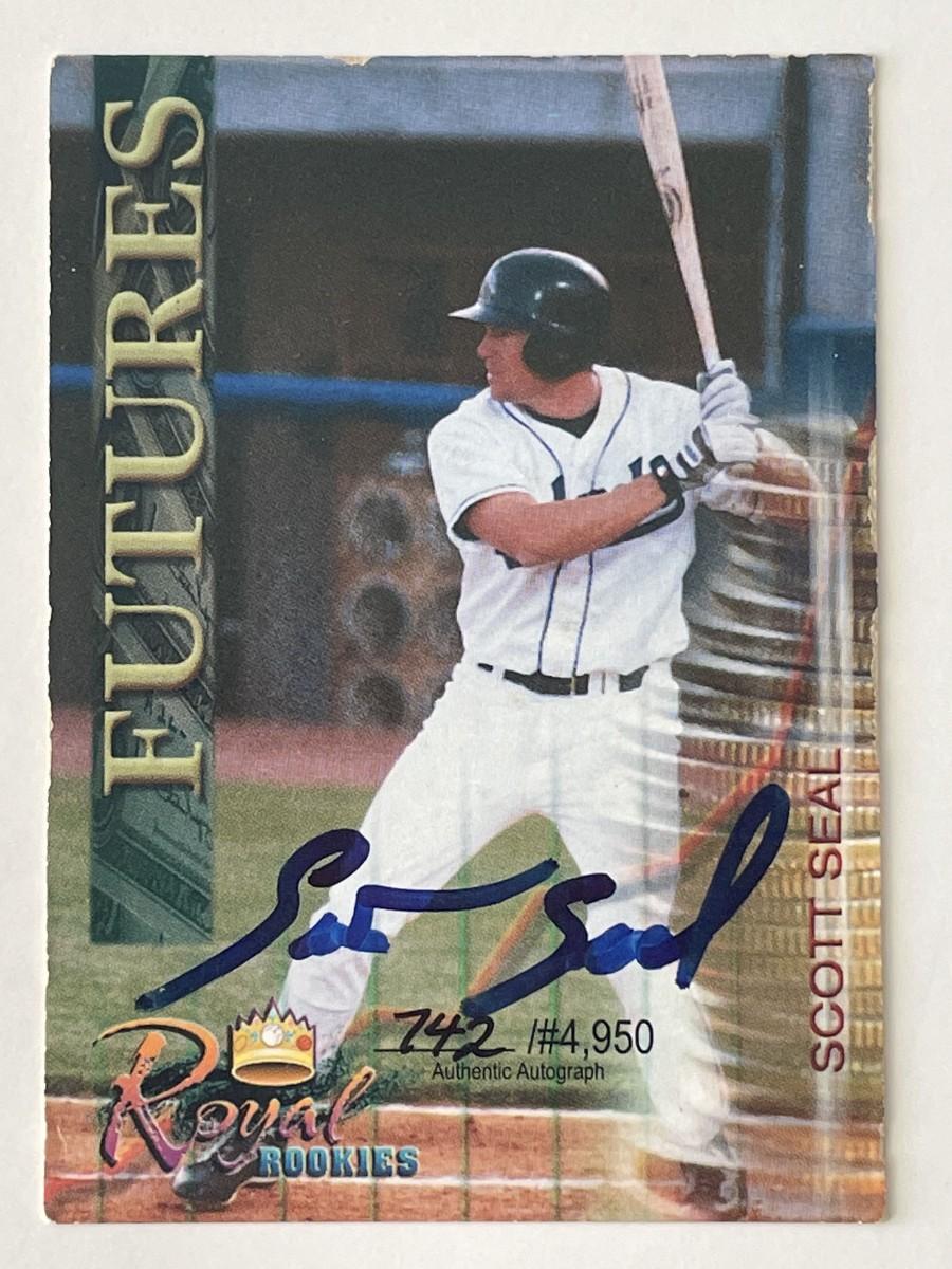 Scott Seal 2000 Royal Rookies Futures #27 signed trading card ...