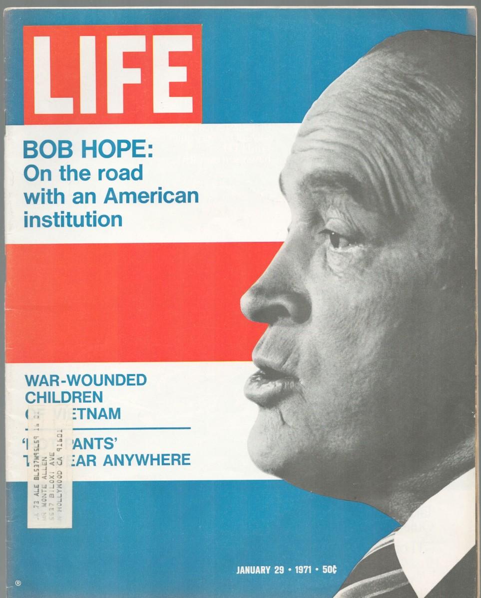 Bob Hope Life Magazine. January 29, 1971 | EstateSales.org