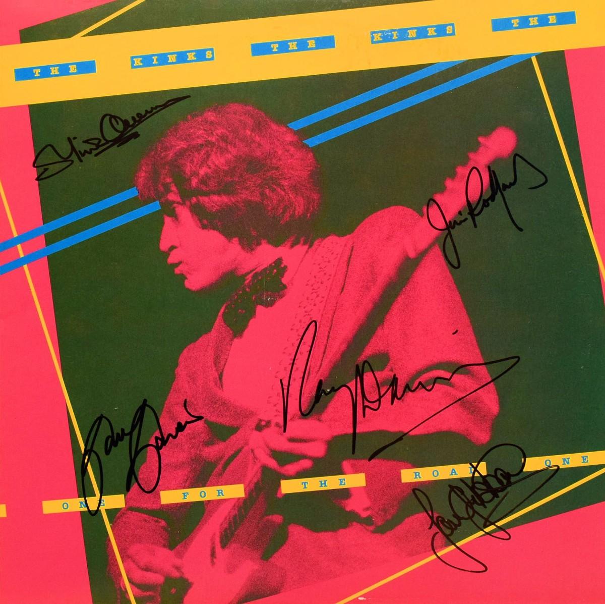 The Kinks signed One For The Road album | EstateSales.org