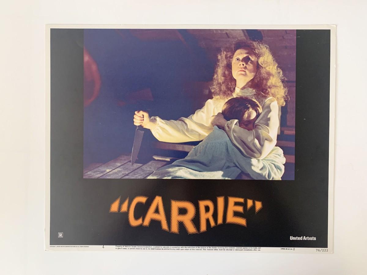 Carrie original 1976 vintage lobby card | EstateSales.org