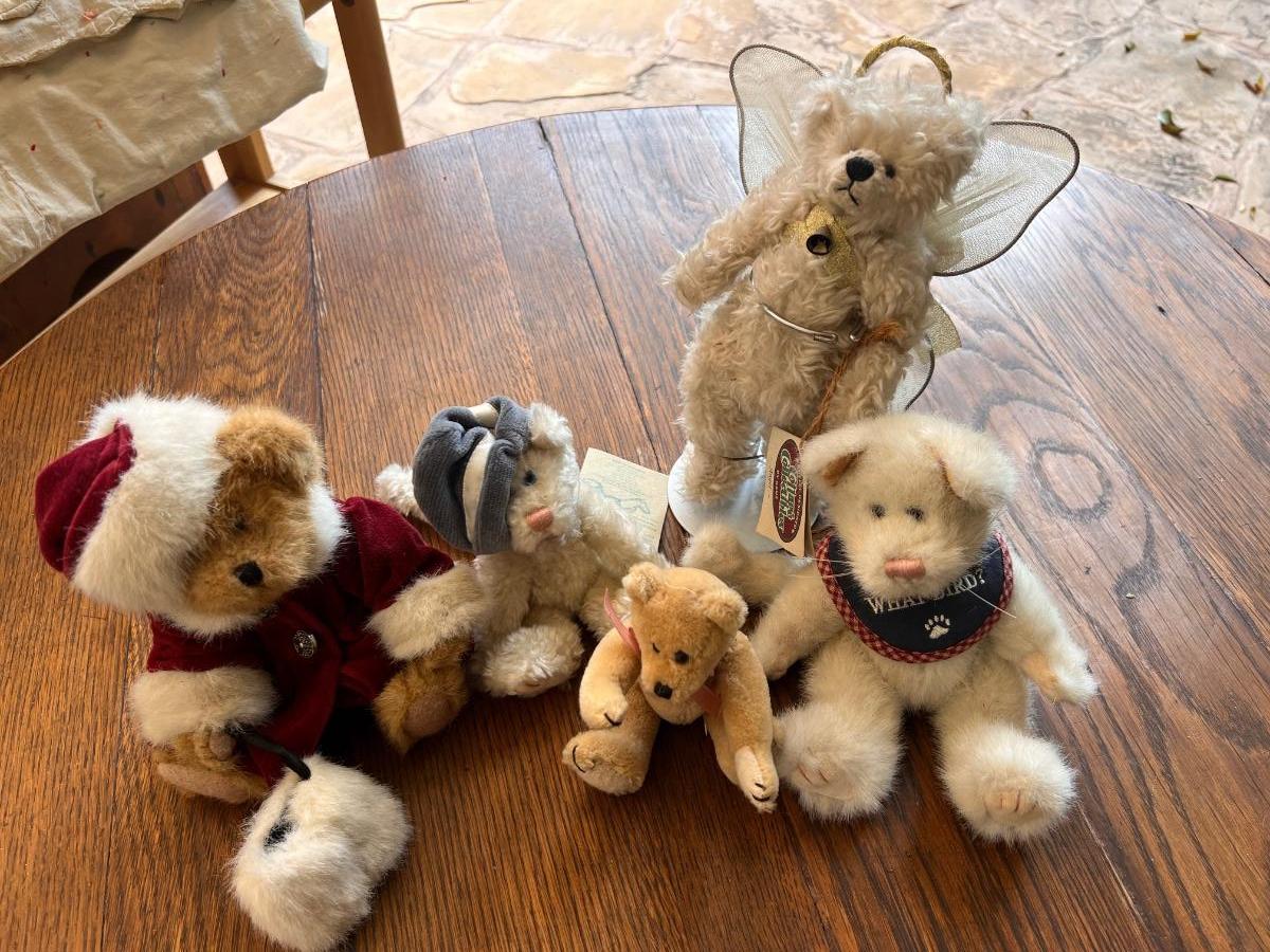 Lot of 5 Vintage Jointed Stuffed Animals | EstateSales.org