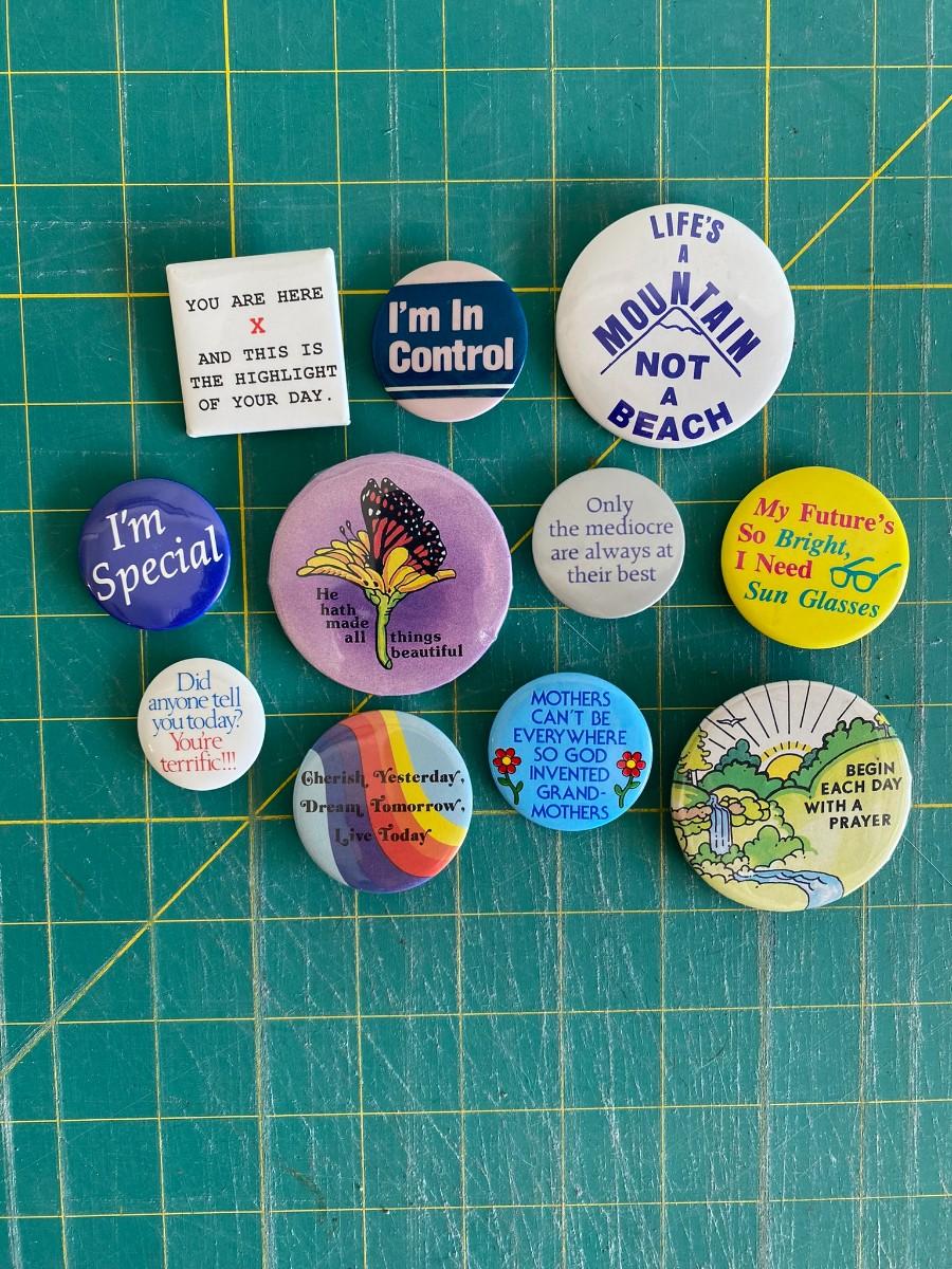 Inspirational Pin Lot | EstateSales.org