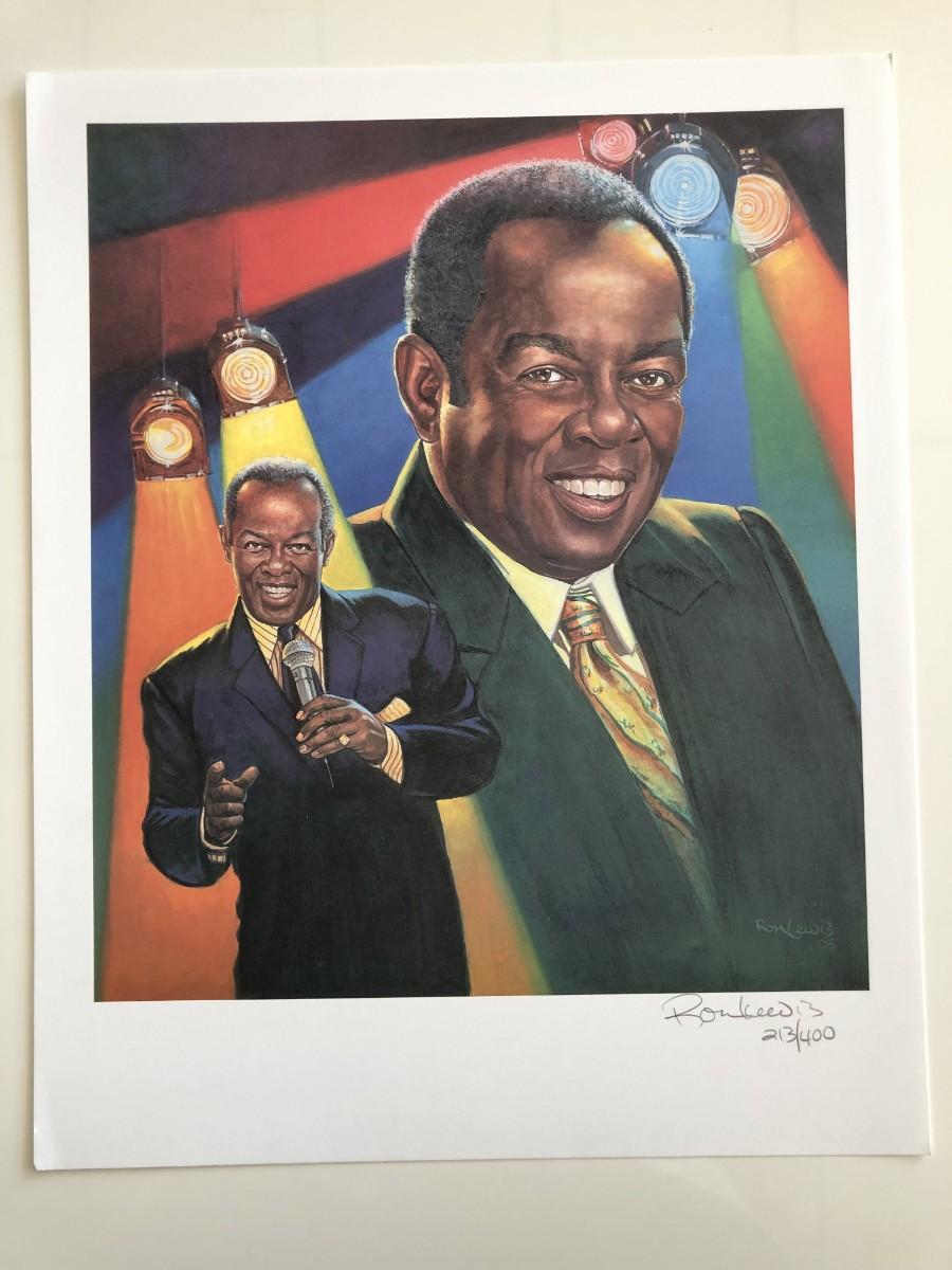 Lou Rawls Print | EstateSales.org