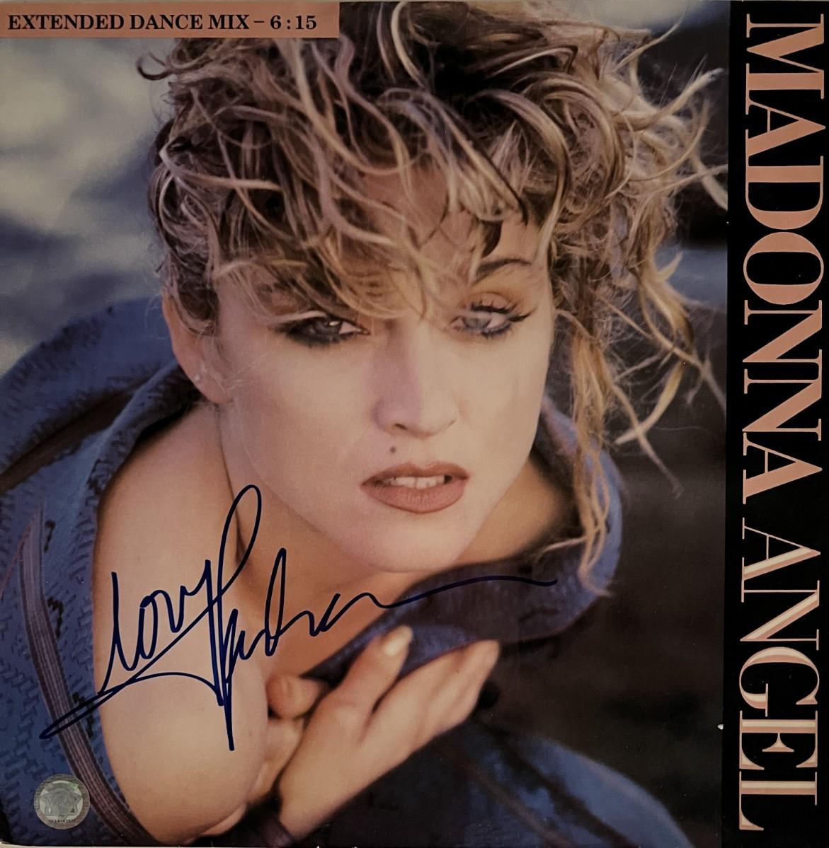 Madonna signed Angel EP | EstateSales.org