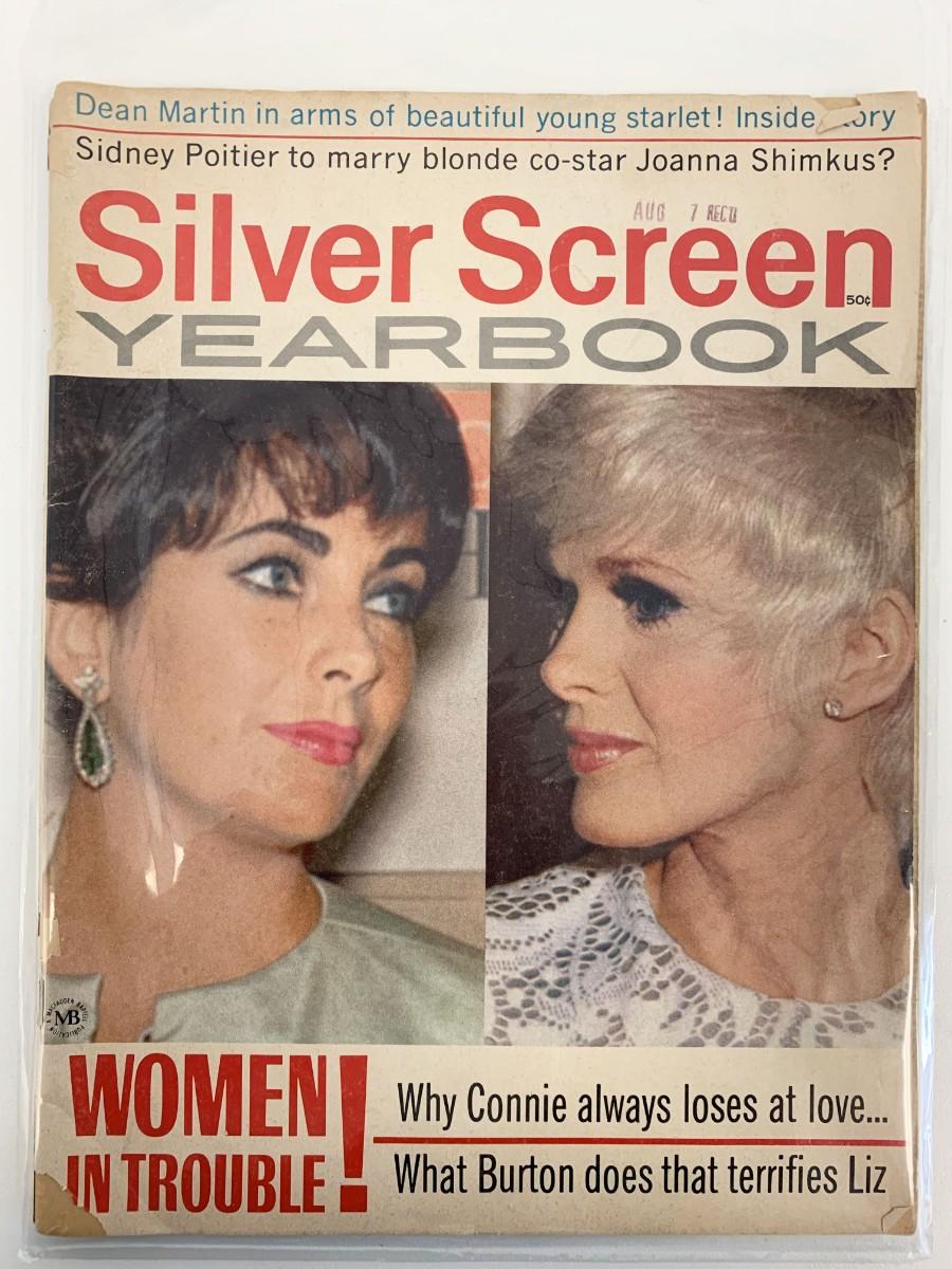 Silver Screen Yearbook Mag Connie Stevens Elizabeth Taylor 1969 ...