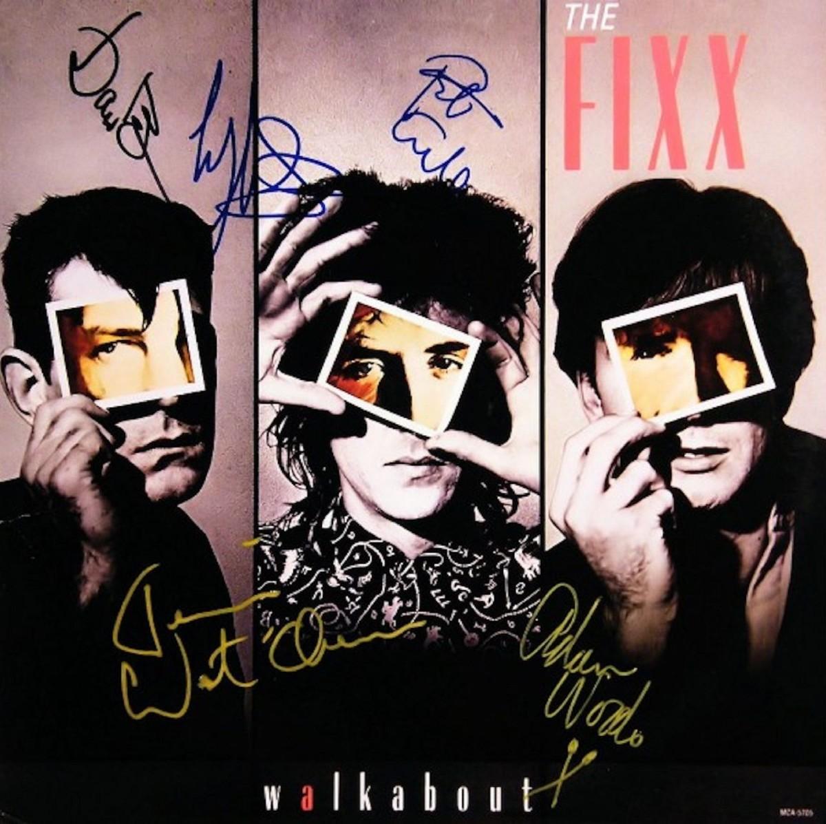The Fixx Walkabout signed album | EstateSales.org