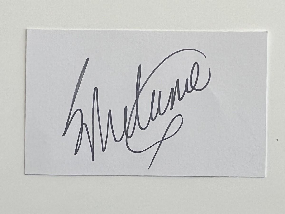 Sporty Spice Melanie C original signature | EstateSales.org