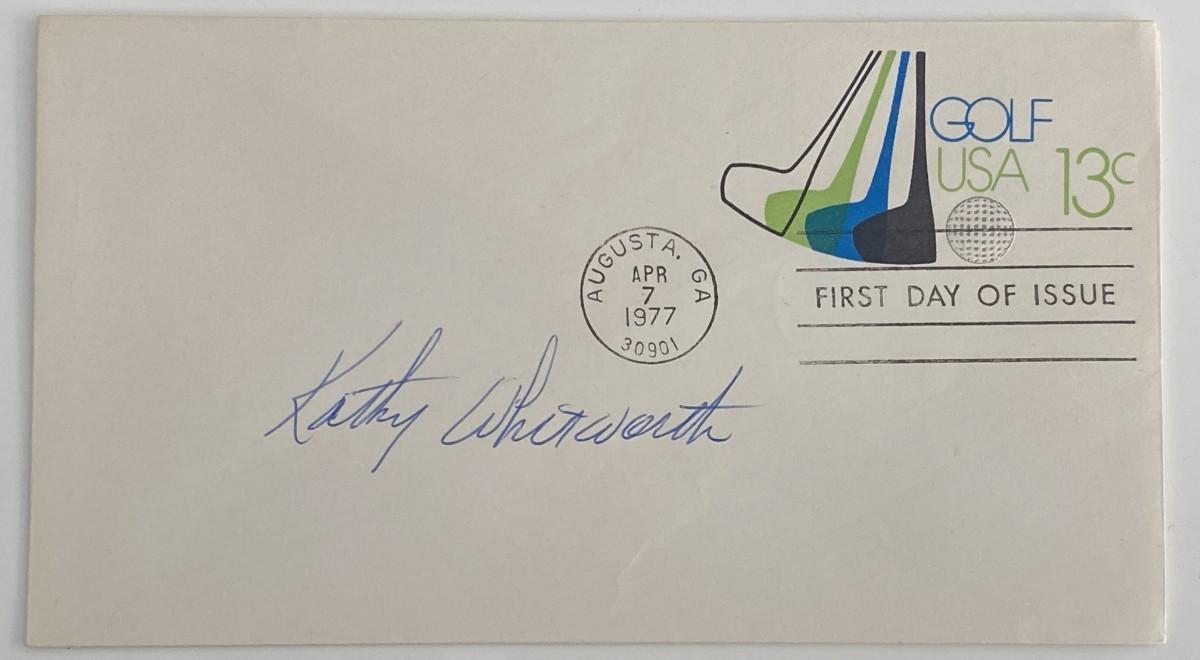 Kathy Whitworth signed cover | EstateSales.org