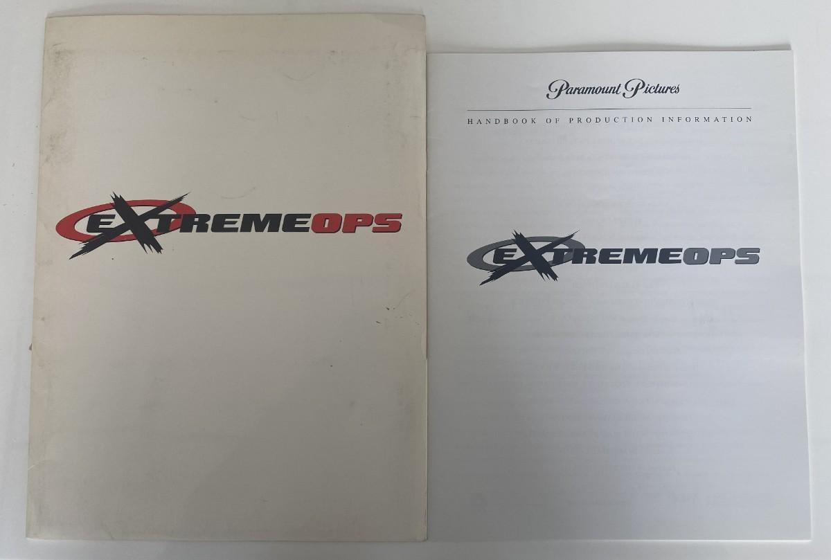 Extreme Ops movie press booklet and production information handbook ...