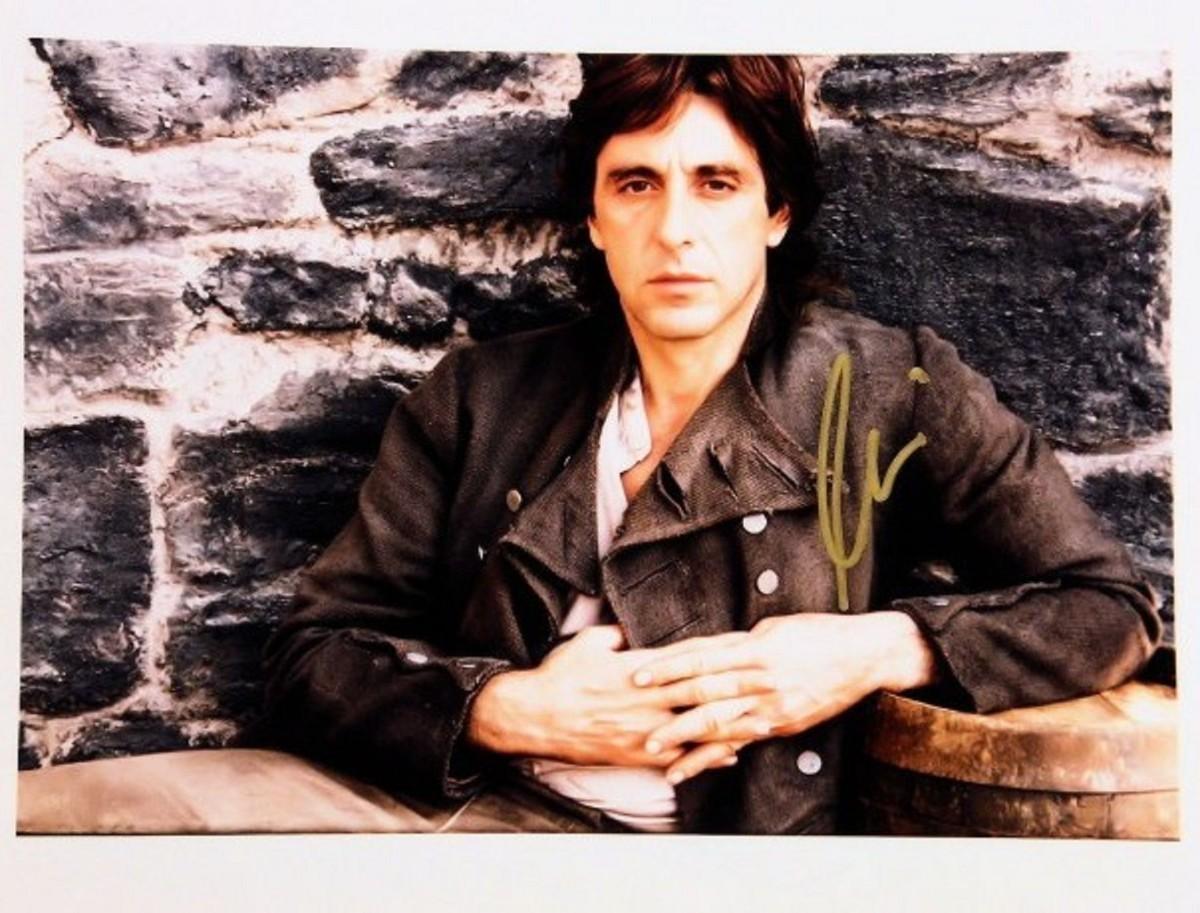 Al Pacino signed portrait photo | EstateSales.org