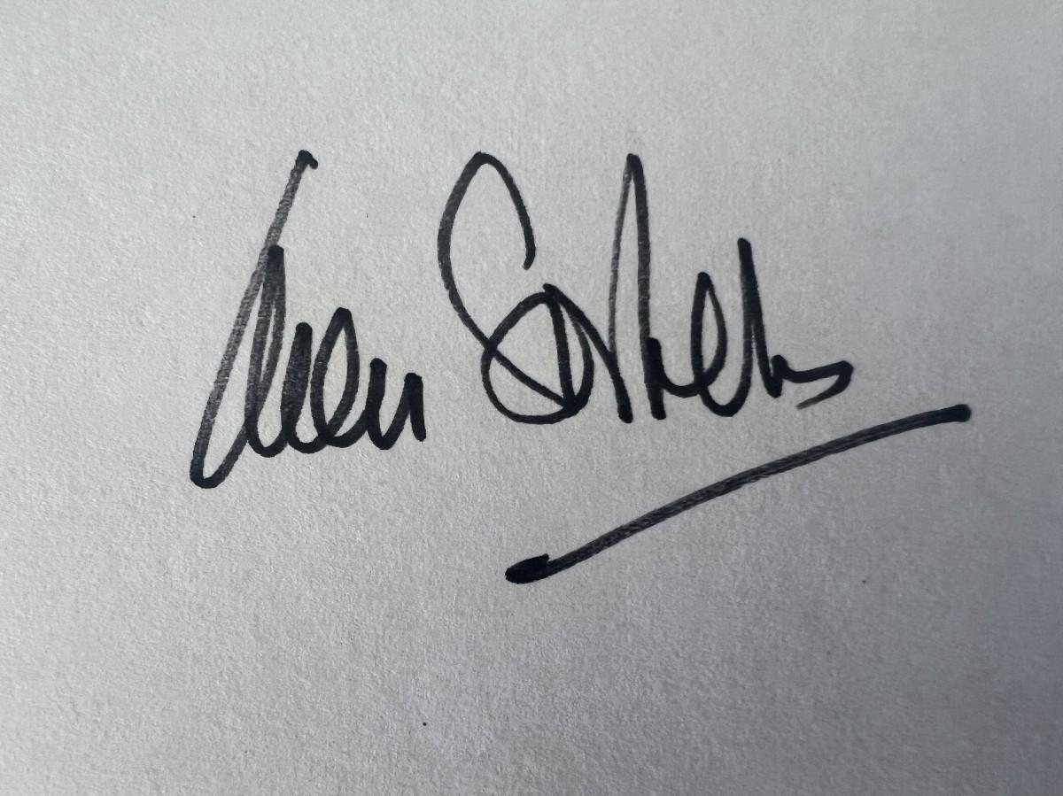 Ann Sothern original signature | EstateSales.org