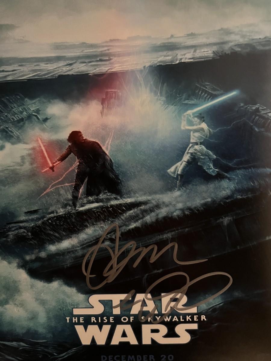 Star Wars Adam Driver signed photo | EstateSales.org
