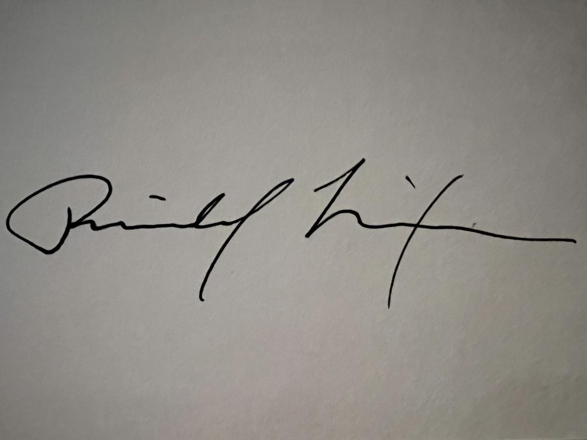 Richard Nixon original signature | EstateSales.org