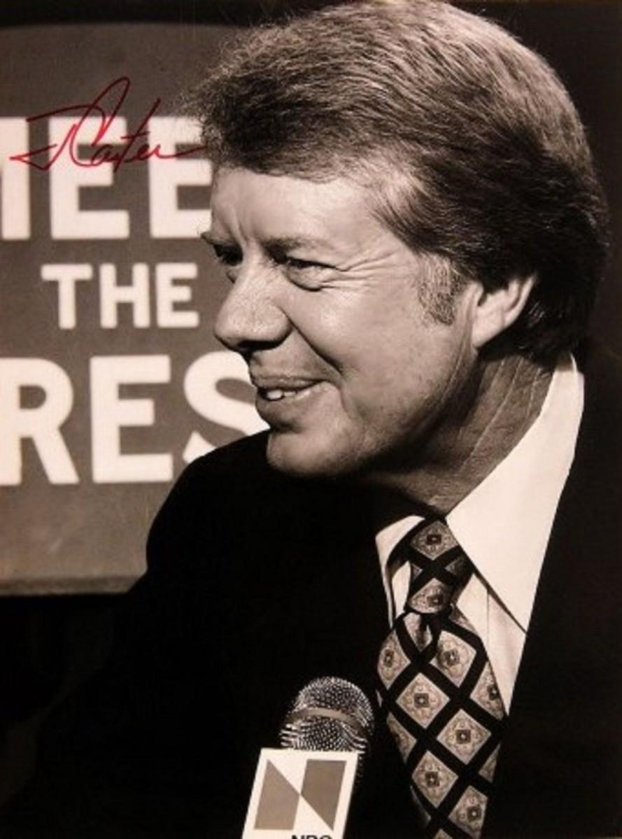 Jimmy Carter signed promo photo | EstateSales.org