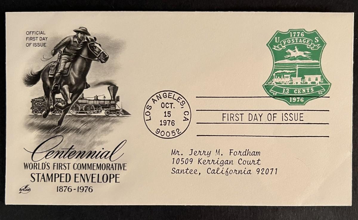Centennial Commemorative First Day Cover | EstateSales.org