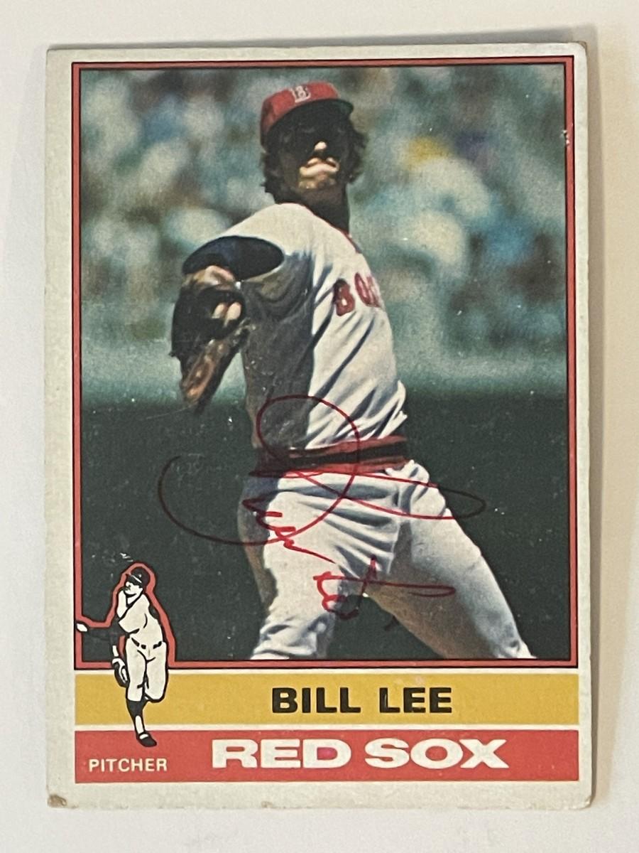 Boston Red Sox Bill Lee 1978 Topps #396 signed trading card ...
