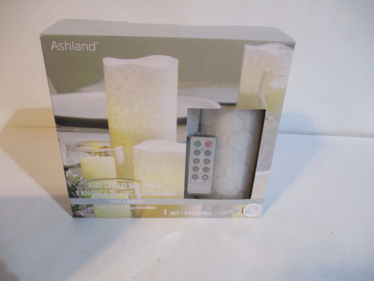 New Ashland 8 LED Candles With Remote | EstateSales.org